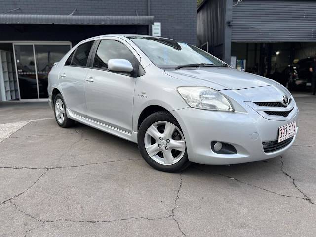 2007 Toyota Yaris NCP93R YRS Silver, Chrome 4 Speed Automatic Sedan ...