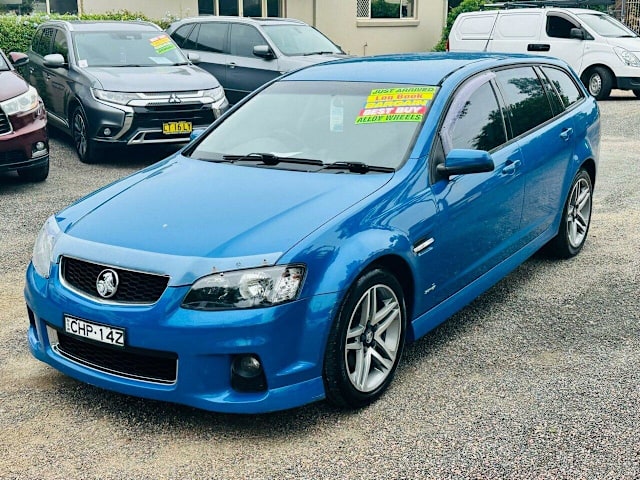 2012 Holden Commodore VE II MY12 SV6 Sportwagon Blue 6 Speed Sports ...