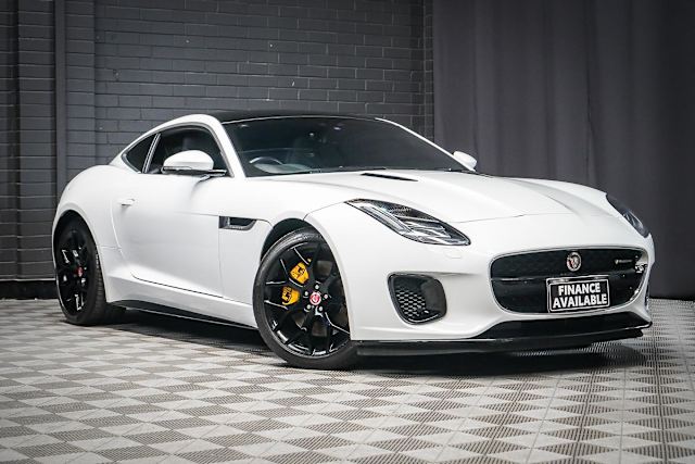 2018 Jaguar F-TYPE X152 19.5MY R-Dynamic Coupe 221kW White 8 Speed ...