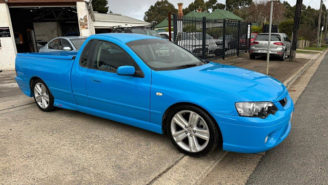 2007 Ford Falcon BF MkII XR8 Blue 6 Speed Auto Seq Sportshift Utility ...