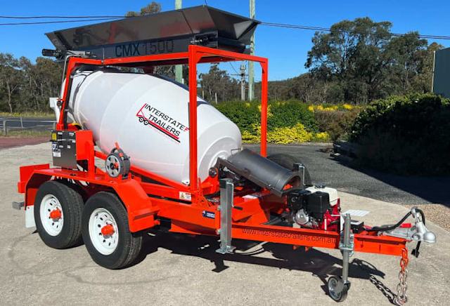 Cement Mixer / Concrete Batching Plant Trailer Model CMX1500 ...