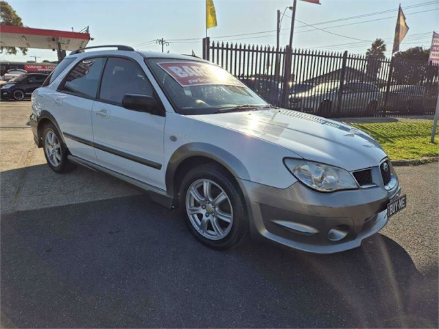 2007 Subaru Impreza MY07 RV (AWD) White 4 Speed Automatic Hatchback ...