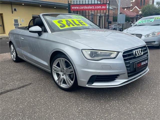 2014 Audi A3 8V S/Back 1.4 TFSI Attraction CoD Silver, Chrome 7 Speed ...