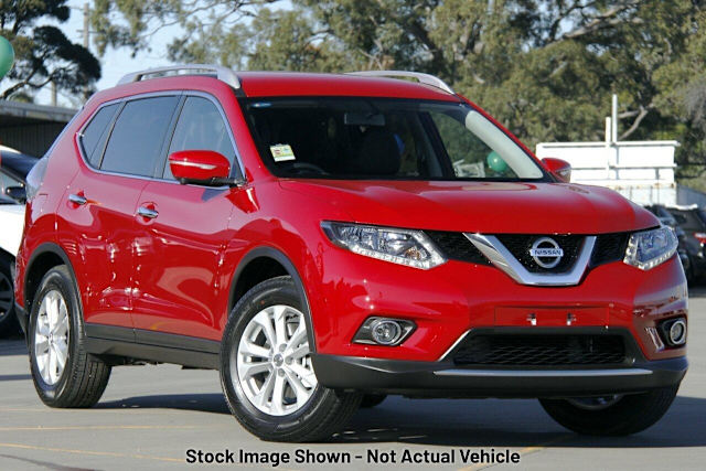 2014 Nissan X-Trail T32 ST-L (FWD) Red Continuous Variable Wagon | Cars ...