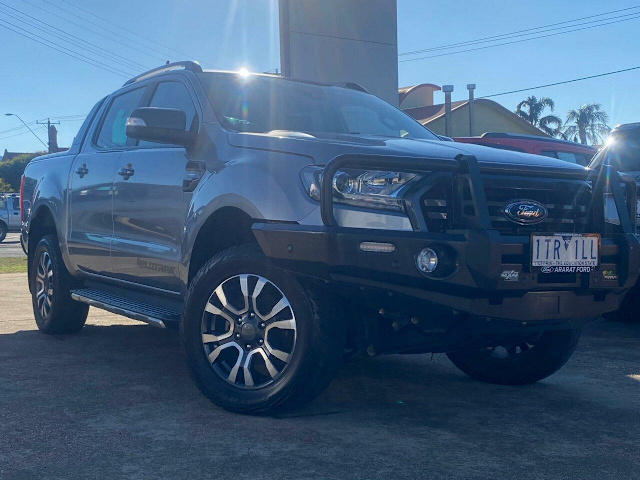 2019 Ford Ranger PX MkIII 2019.75MY Wildtrak Silver 10 Speed Sports ...