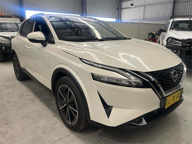 2023 Nissan Qashqai J12 MY23 ST-L X-tronic White 1 Speed Constant ...