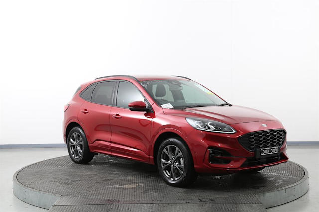 2022 Ford Escape ZH MY23.25 ST-Line PHEV (FWD) Red Continuous Variable ...