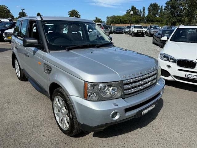 2008 Land Rover Range Rover Sport L320 08MY TDV8 Silver 6 Speed Sports ...