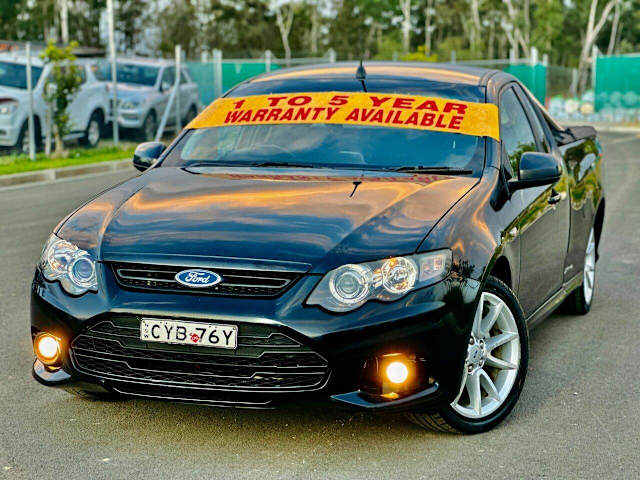 2014 Ford Falcon FG MK2 XR6 (LPi) Black 6 Speed Automatic Utility ...