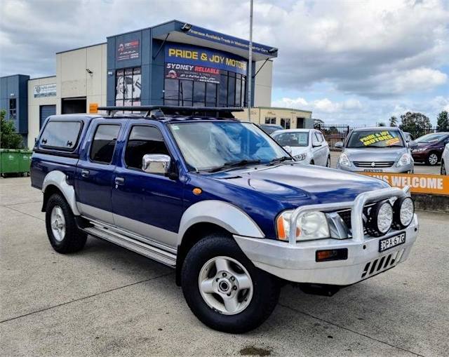2006 Nissan Navara D22 ST-R (4x4) Blue 5 Speed Manual Dual Cab Pick-up ...
