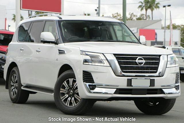 2021 Nissan Patrol Y62 MY21 TI-L White 7 Speed Sports Automatic Wagon ...