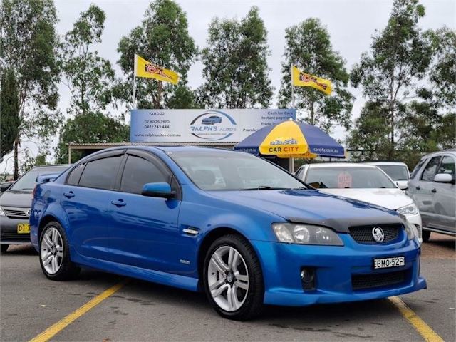 2010 Holden Commodore VE MY10 SV6 Blue 6 Speed Automatic Sedan | Cars ...