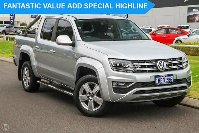 2020 Volkswagen Amarok 2H MY20 TDI550 4MOTION Perm Highline Silver 8 ...