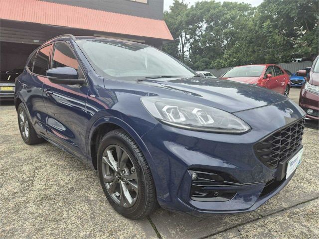 2021 Ford Escape ZH 2021.50MY ST-Line Blue 8 Speed Sports Automatic SUV ...