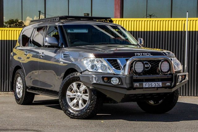 2017 Nissan Patrol Y62 Series 3 TI Grey 7 Speed Sports Automatic Wagon ...