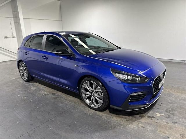 2021 Hyundai i30 PD.V4 MY21 N Line Blue 7 Speed Auto Dual Clutch ...