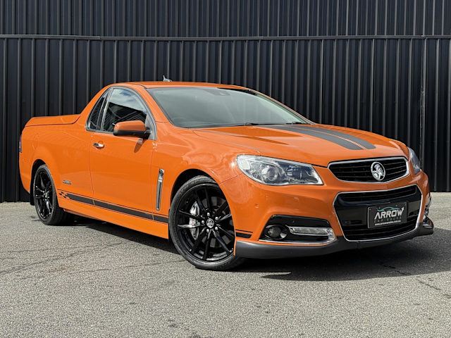 2013 Holden Ute VF MY14 SS V Ute Redline Orange 6 Speed Sports ...