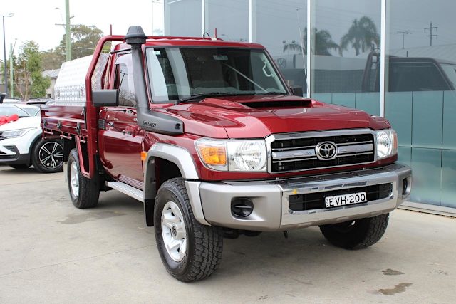 2022 Toyota Landcruiser Merlot Red Manual Wagon | Cars, Vans & Utes ...