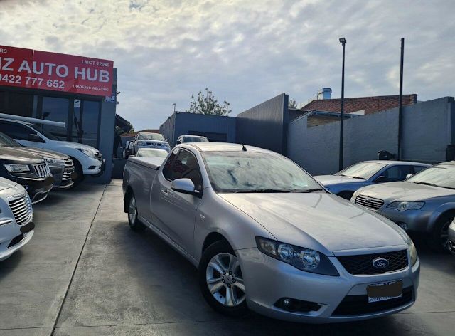 2008 Ford Falcon FG R6 (LPG) Silver 4 Speed Auto Seq Sportshift Utility ...