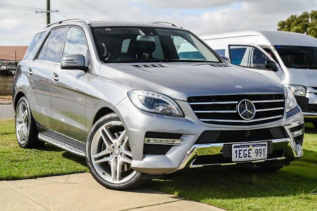 2013 Mercedes-Benz M-Class W166 ML350 BlueEFFICIENCY 7G-Tronic + Silver ...