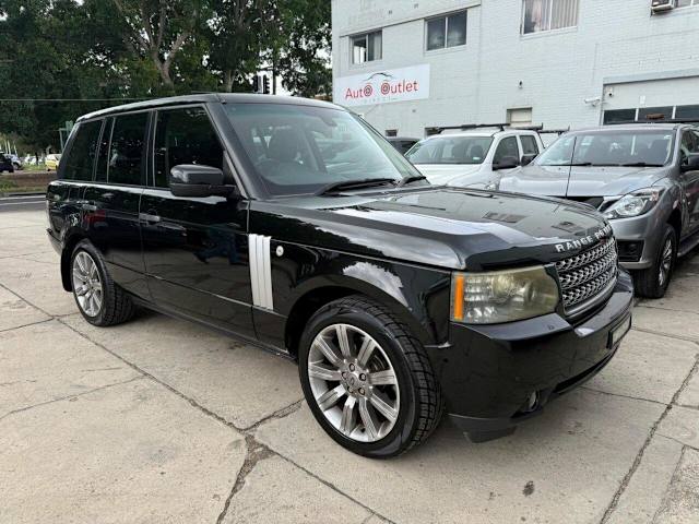 2010 Land Rover Range Rover Vogue L322 10MY TDV8 Black 6 Speed Sports ...