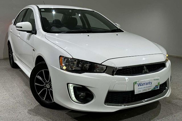 2017 Mitsubishi Lancer CF MY17 ES Sport White 6 Speed Constant Variable ...