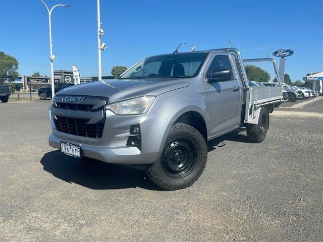 2022 Isuzu D-MAX RG1 MY22.75 SX (4x2) High-Ride Silver 6 Speed Manual ...