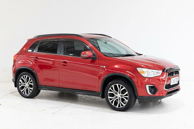 2015 Mitsubishi ASX XB MY15.5 LS 2WD Red 6 Speed Constant Variable ...