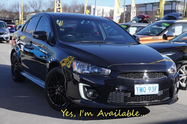 2017 Mitsubishi Lancer CF MY17 Black Edition Black 6 Speed Constant ...