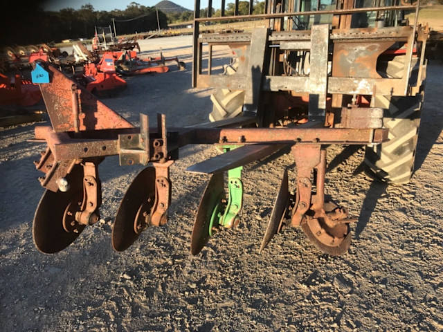 3PL International 4 furrow disc plough [430S] | Farming Equipment ...