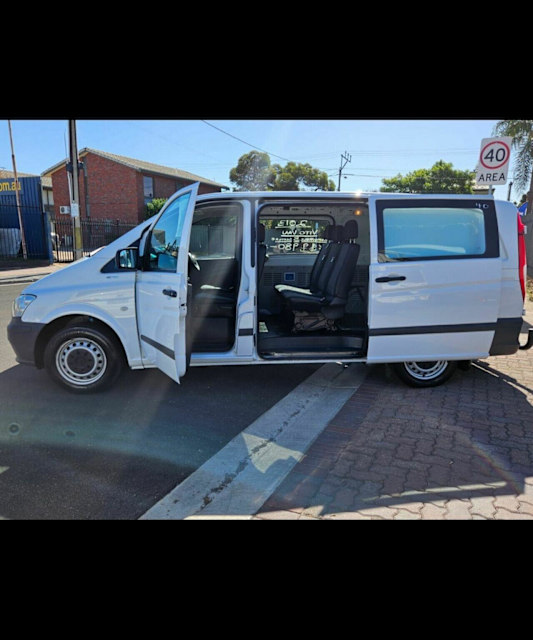 2013 Mercedes-Benz Vito MY13 113CDI SWB Crew Cab White 5 Speed ...