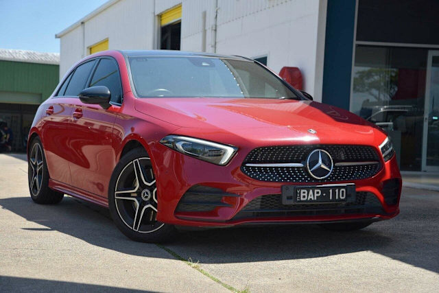 2019 Mercedes-Benz A-Class W177 A250 DCT Red 7 Speed Sports Automatic ...