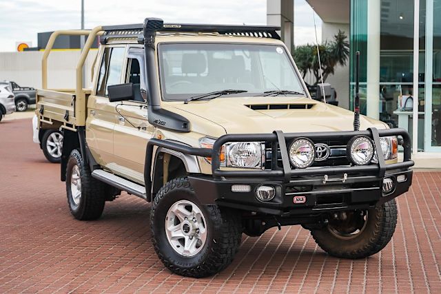 2021 Toyota Landcruiser VDJ79R GXL Double Cab Sandy Torp 5 Speed Manual ...