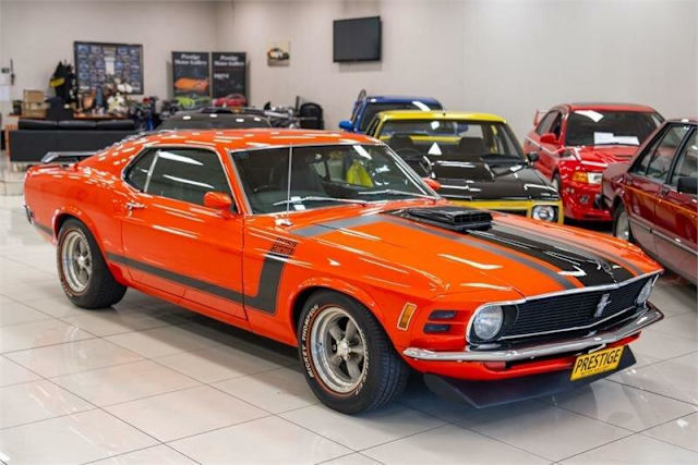 1970 Ford Mustang Orange 3 Speed Automatic Hardtop | Cars, Vans & Utes ...