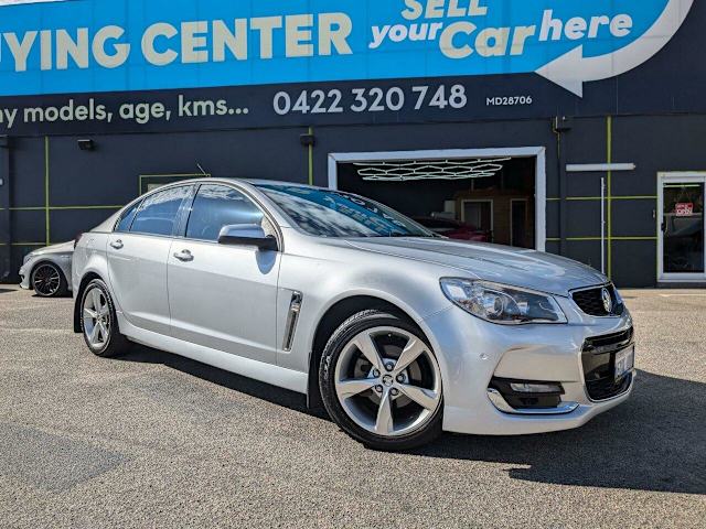 2015 Holden Commodore VF MY15 SV6 Silver 6 Speed Sports Automatic Sedan ...