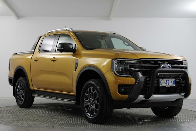 2022 Ford Ranger PY 2022MY Wildtrak Yellow 10 Speed Sports Automatic ...