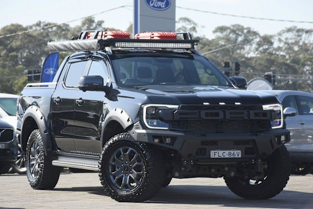 2023 Ford Ranger PY 2024.00MY Wildtrak Shadow Black 10 Speed Sports ...