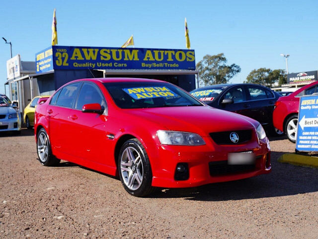 2010 Holden Commodore VE II SV6 Red Hot 6 Speed Sports Automatic Sedan ...