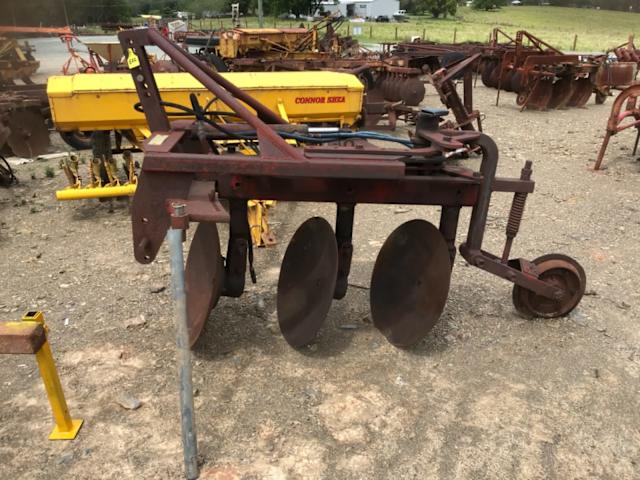 3PL Hodge 3 furrow hydraulic reversible disc plough [632S] | Farming ...