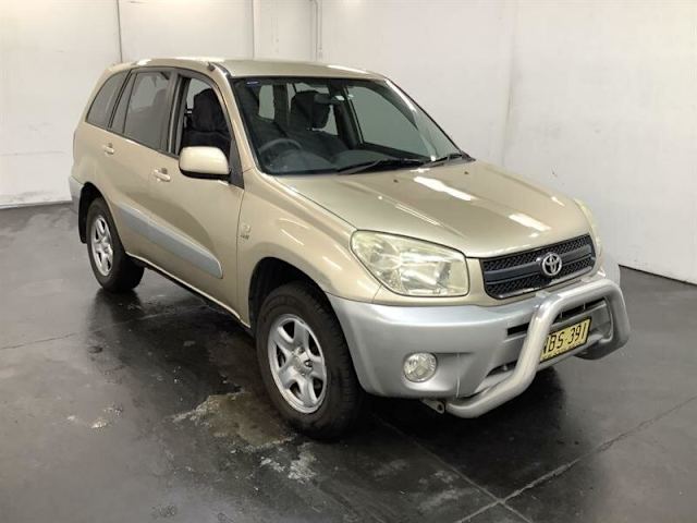 2003 Toyota RAV4 ACA23R CV (4x4) Gold 5 Speed Manual Wagon | Cars, Vans ...