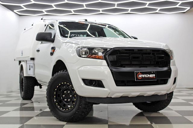 2018 Ford Ranger PX MkII 2018.00MY XL Hi-Rider White 6 Speed Sports ...