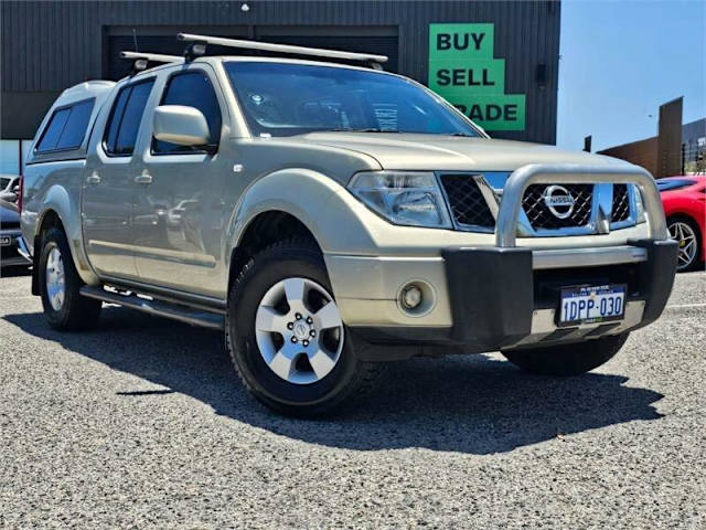 2011 Nissan Navara D40 ST (4x4) Gold 6 Speed Manual Dual Cab Pick-up ...