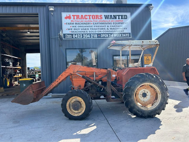 Fiat 540 tractor 4wd 55hp with loader | Farming Equipment | Gumtree ...