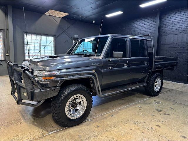 2017 Toyota Landcruiser LC70 VDJ79R MY17 Workmate (4x4) Grey 5 Speed ...
