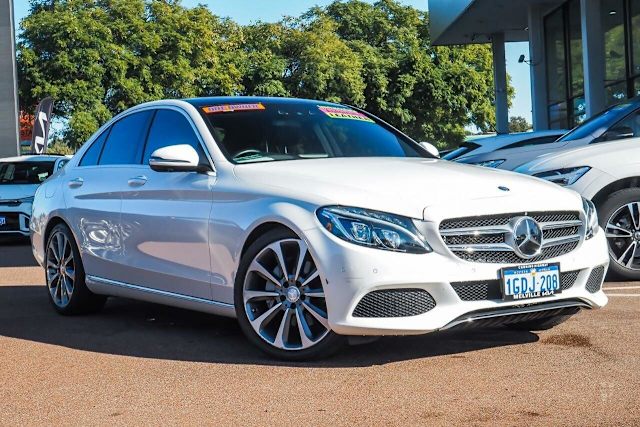 2016 Mercedes-Benz C-Class W205 807MY C250 7G-Tronic + White 7 Speed ...