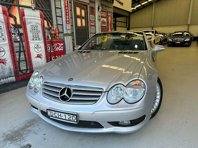 2003 Mercedes-Benz SL-Class R230 MY2003 SL55 AMG Zircon Silver 5 Speed ...