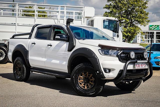 2022 Ford Ranger PX MkIII 2021.75MY FX4 White 6 Speed Sports Automatic ...