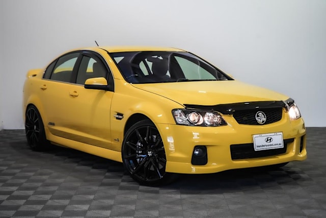 2010 Holden Commodore VE MY10 SS V Yellow 6 Speed Sports Automatic ...