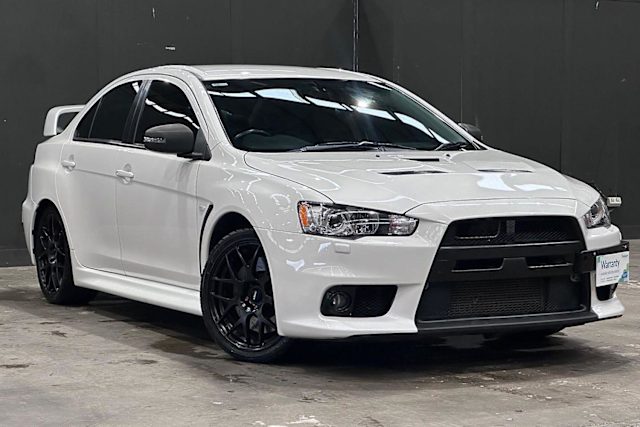 2014 Mitsubishi Lancer CJ MY15 Evolution TC-SST MR White 6 Speed Sports Automatic Dual Clutch ...