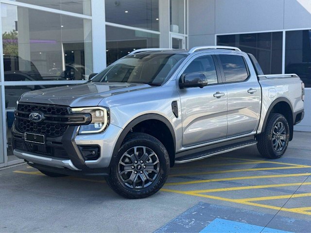 2022 Ford Ranger PY 2022MY Wildtrak FullTime 4WD DR Silver 10 Speed ...